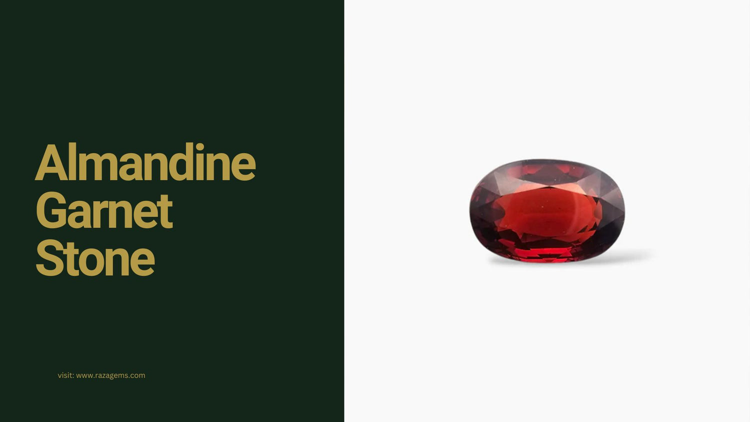Almandine Garnet: Deep Red Gemstone of Strength and Passion – Raza Gems LLC