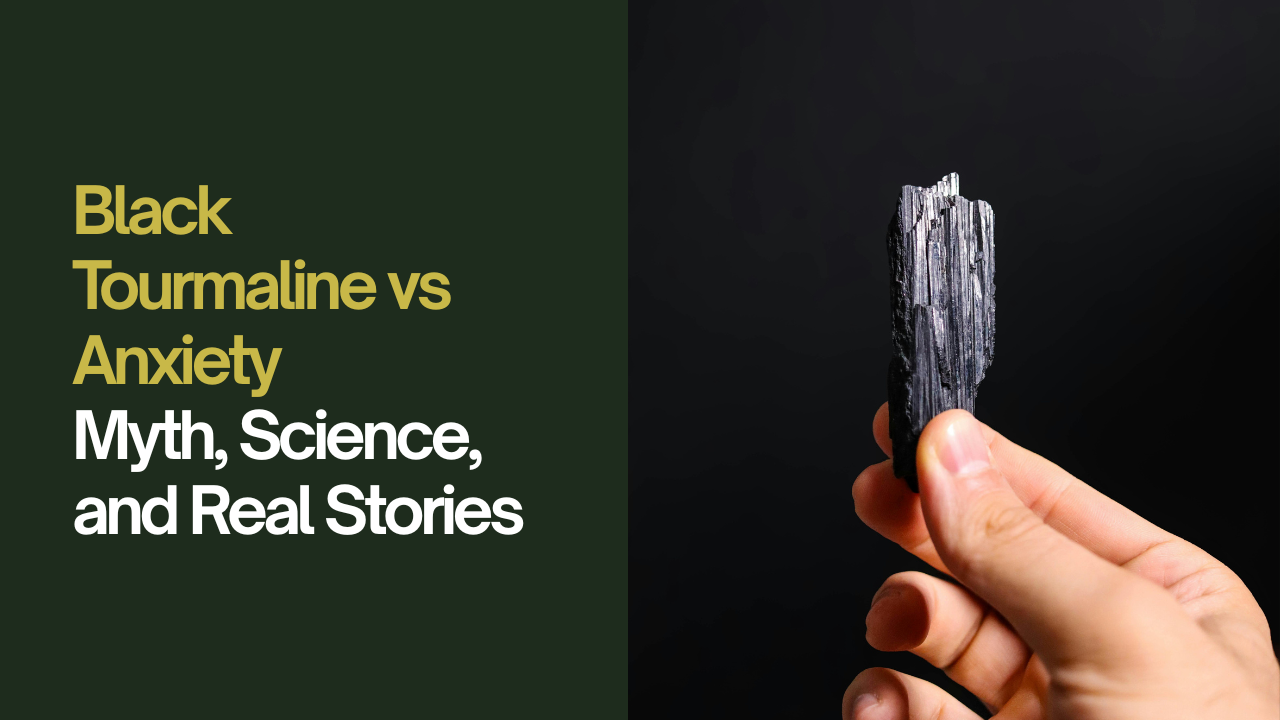 Black Tourmaline vs Anxiety: Myth, Science, and Real Stories – Raza ...