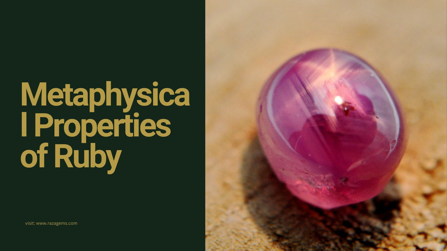 Exploring the Metaphysical Properties of Ruby: Energy and Vibrations – Raza Gems LLC