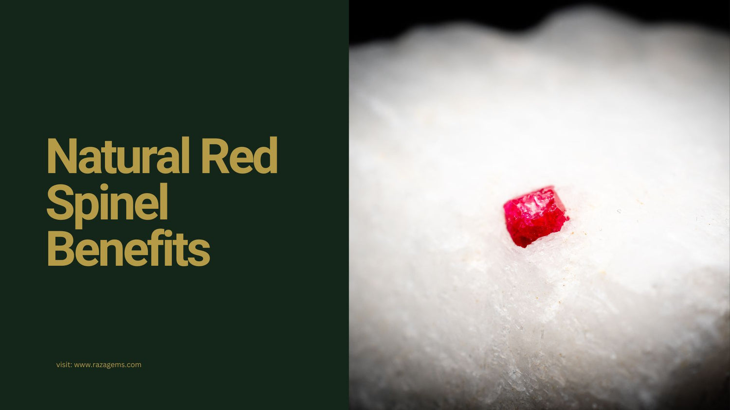 Natural Red Spinel Benefits: Gemstone of Passion and Power – Raza Gems LLc
