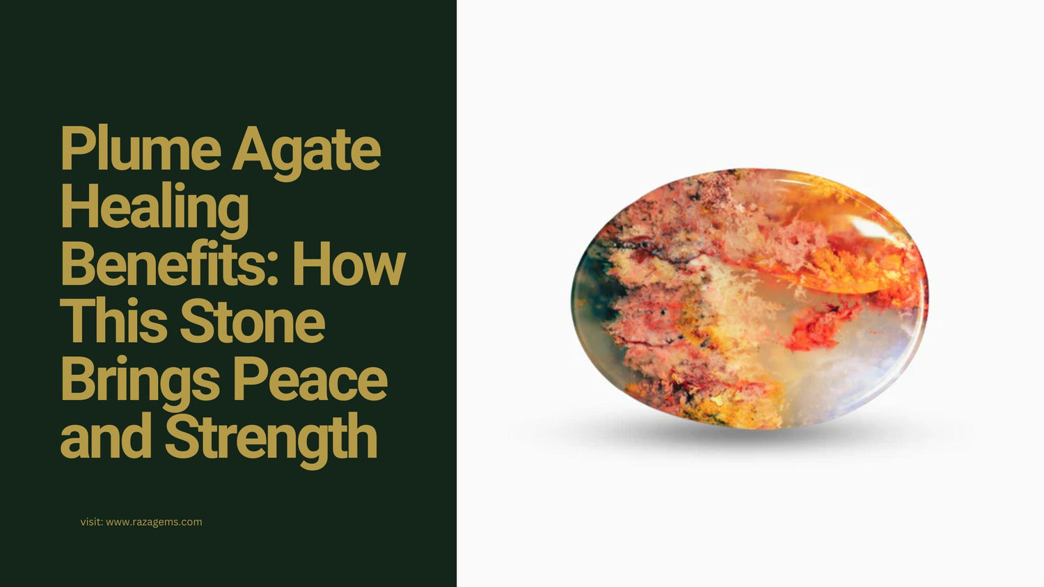 Plume Agate Healing Benefits: How This Stone Brings Peace and Strength ...