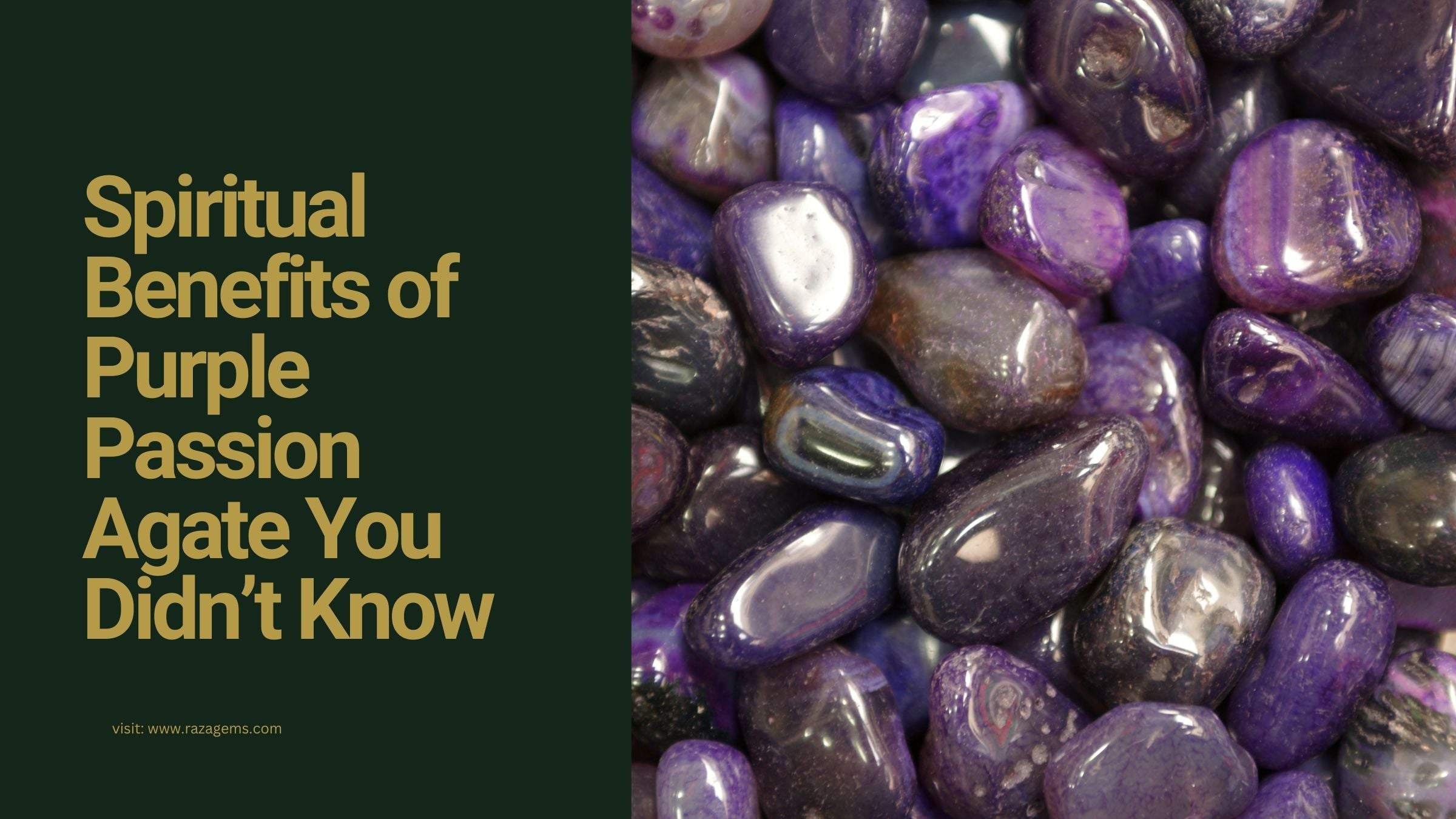 Spiritual Benefits of Purple Passion Agate You Didn’t Know – Raza Gems LLC