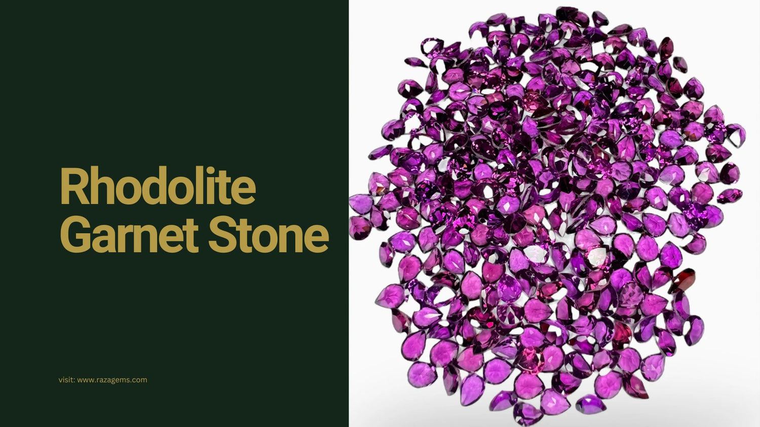Rhodolite Garnet Stone Meaning, Benefits, and Uses – Raza Gems LLC