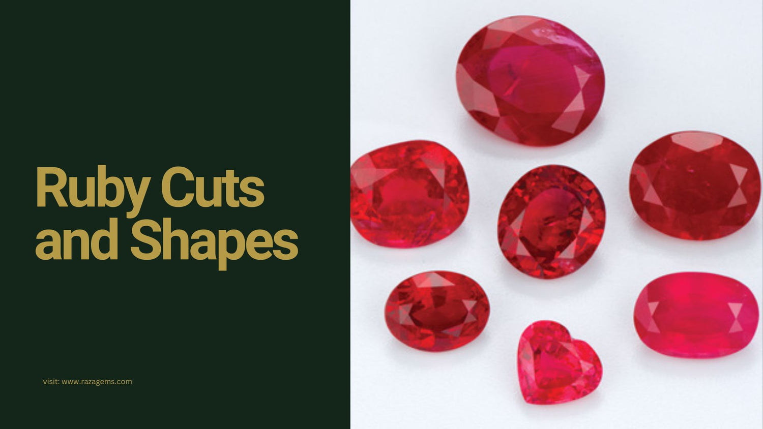 Ruby Cuts and Shapes: Which Style Suits Your Jewelry Best? – Raza Gems LLC
