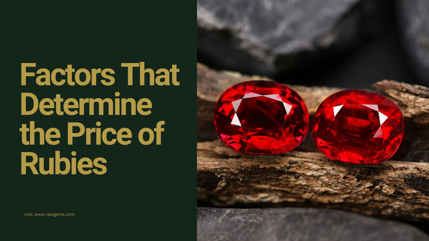 Ruby Stone Value: Factors That Determine the Price of Rubies – Raza ...