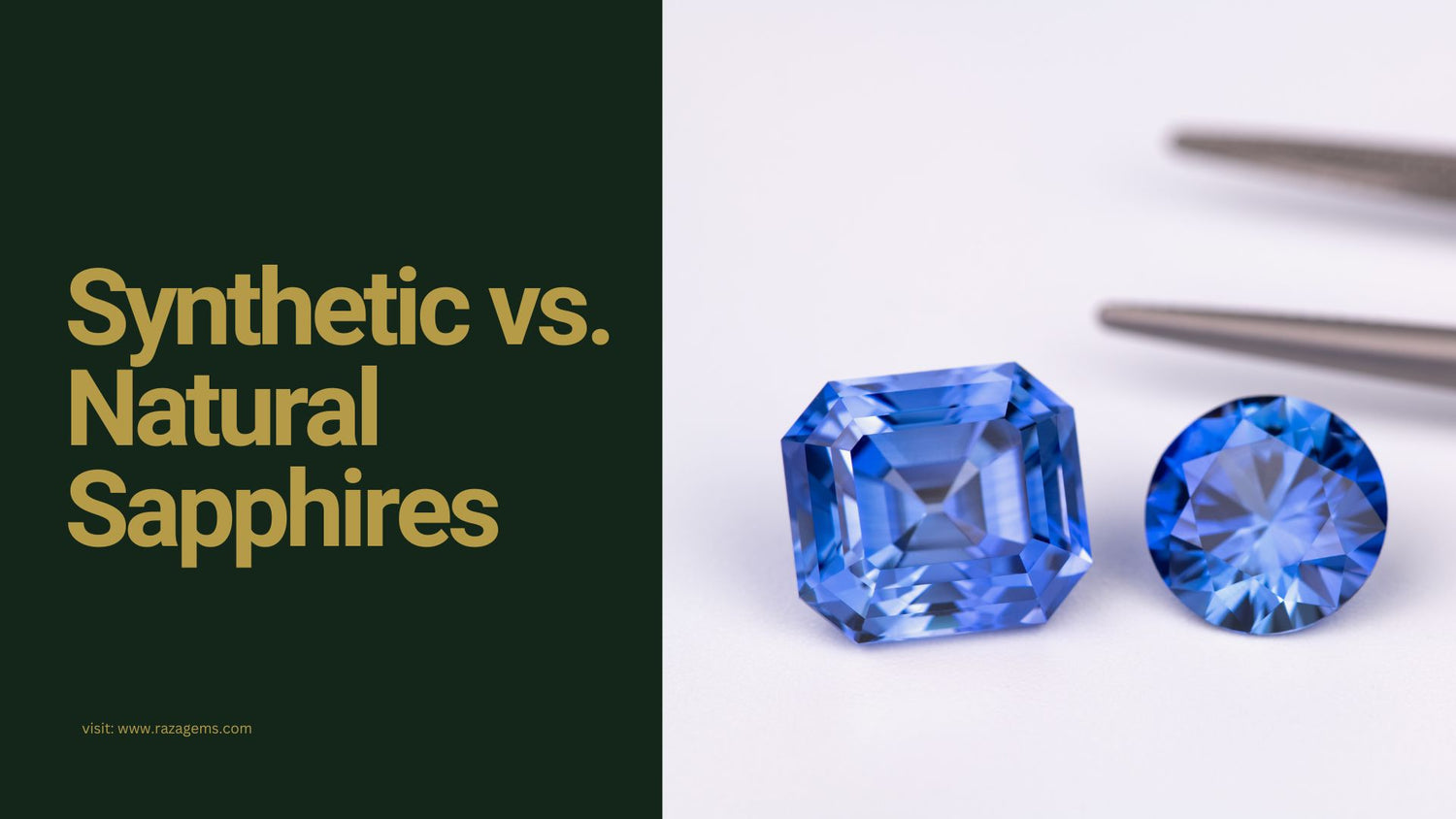 Synthetic vs. Natural Sapphires: How to Tell the Difference – Raza Gems LLC
