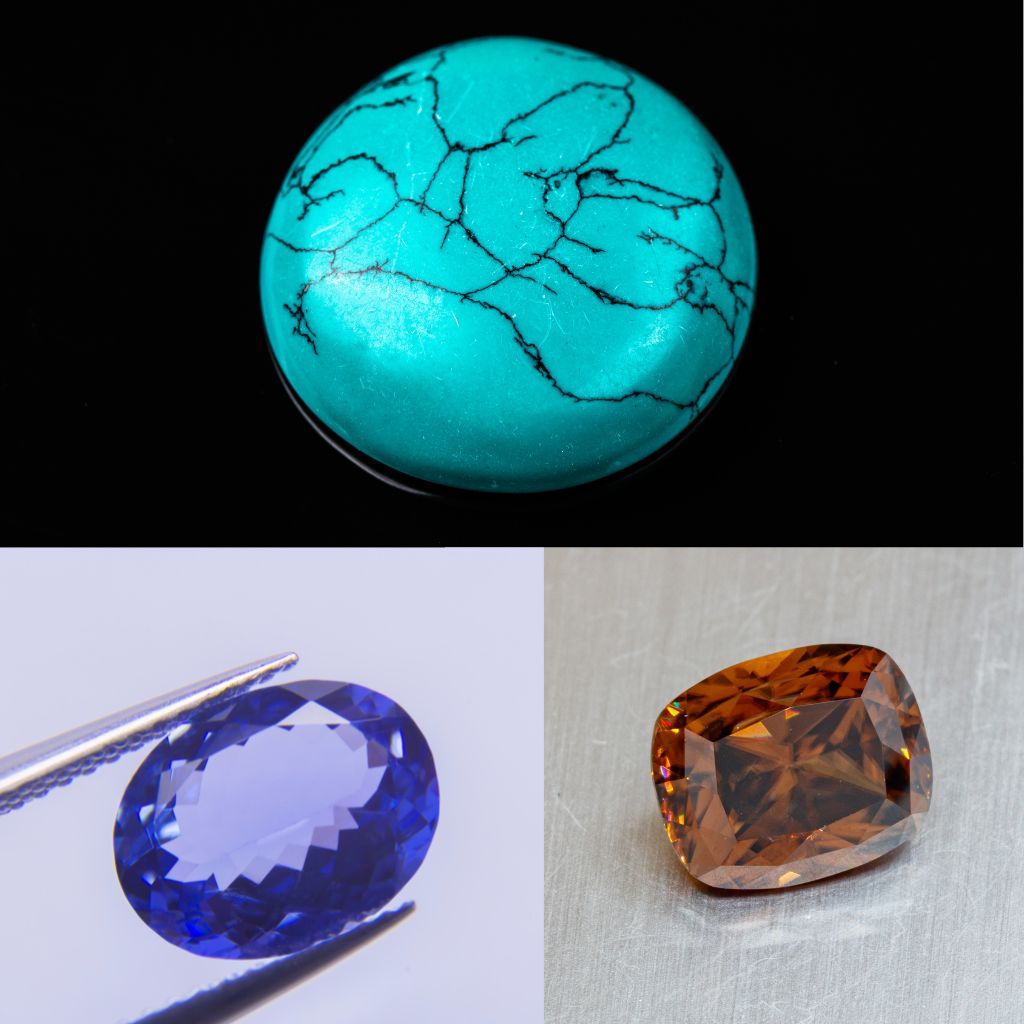 December Birthstones: Turquoise, Tanzanite, and Zircon – Raza Gems LLC