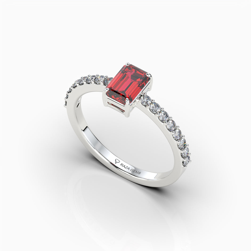 Ruby Rings for Women Buy Online in Gold and Silver Designs – Raza Gems LLC