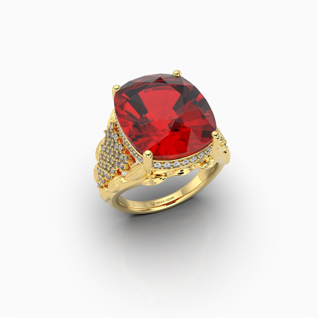 Ruby Rings for Women Buy Online in Gold and Silver Designs – Raza Gems LLC