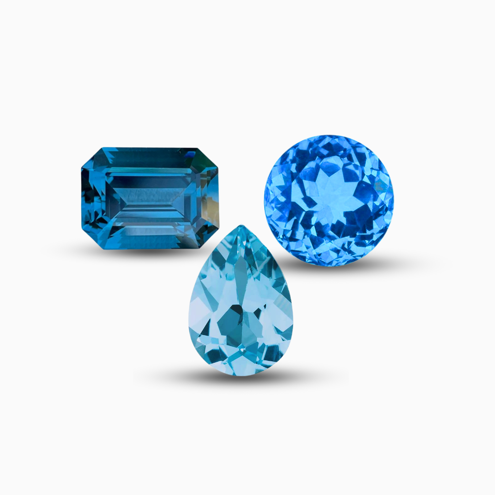 Natural Topaz Stone Buy Online like Blue and Yellow Topaz – Raza Gems LLC